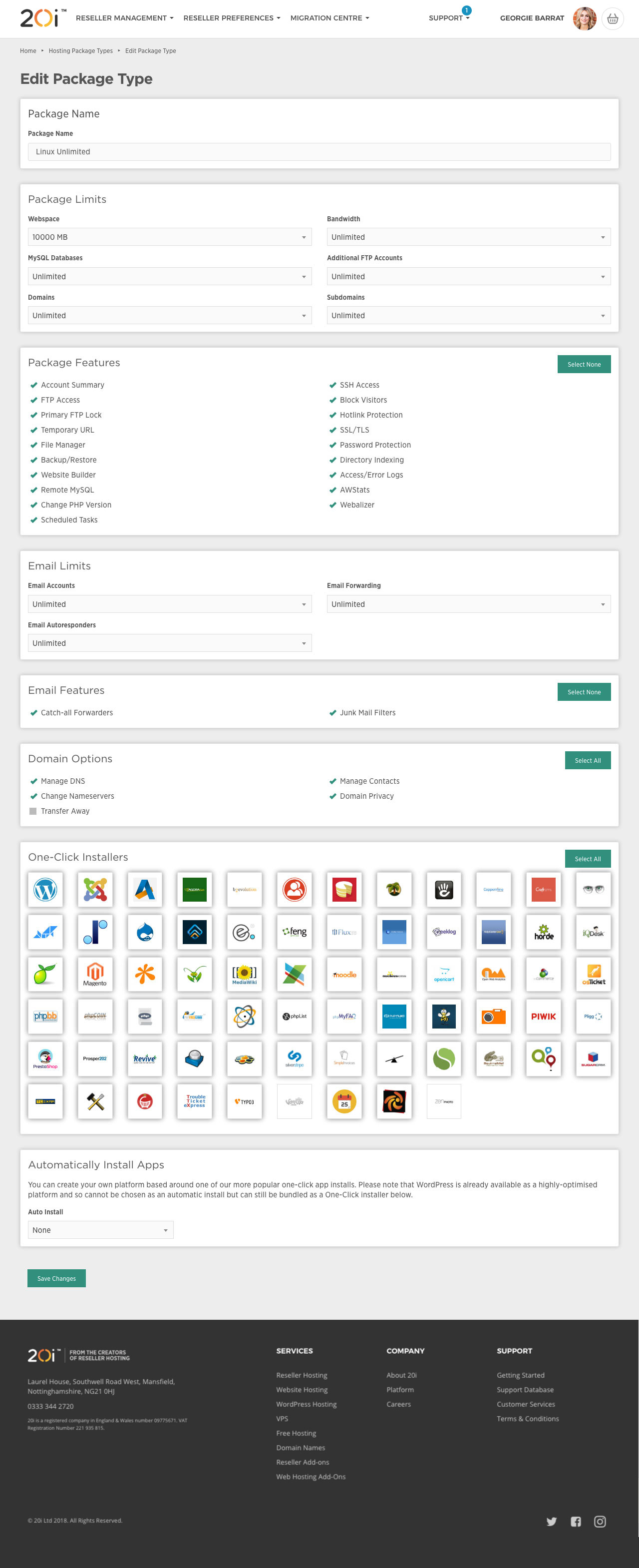 StackCP: a hosting control panel your clients will love!