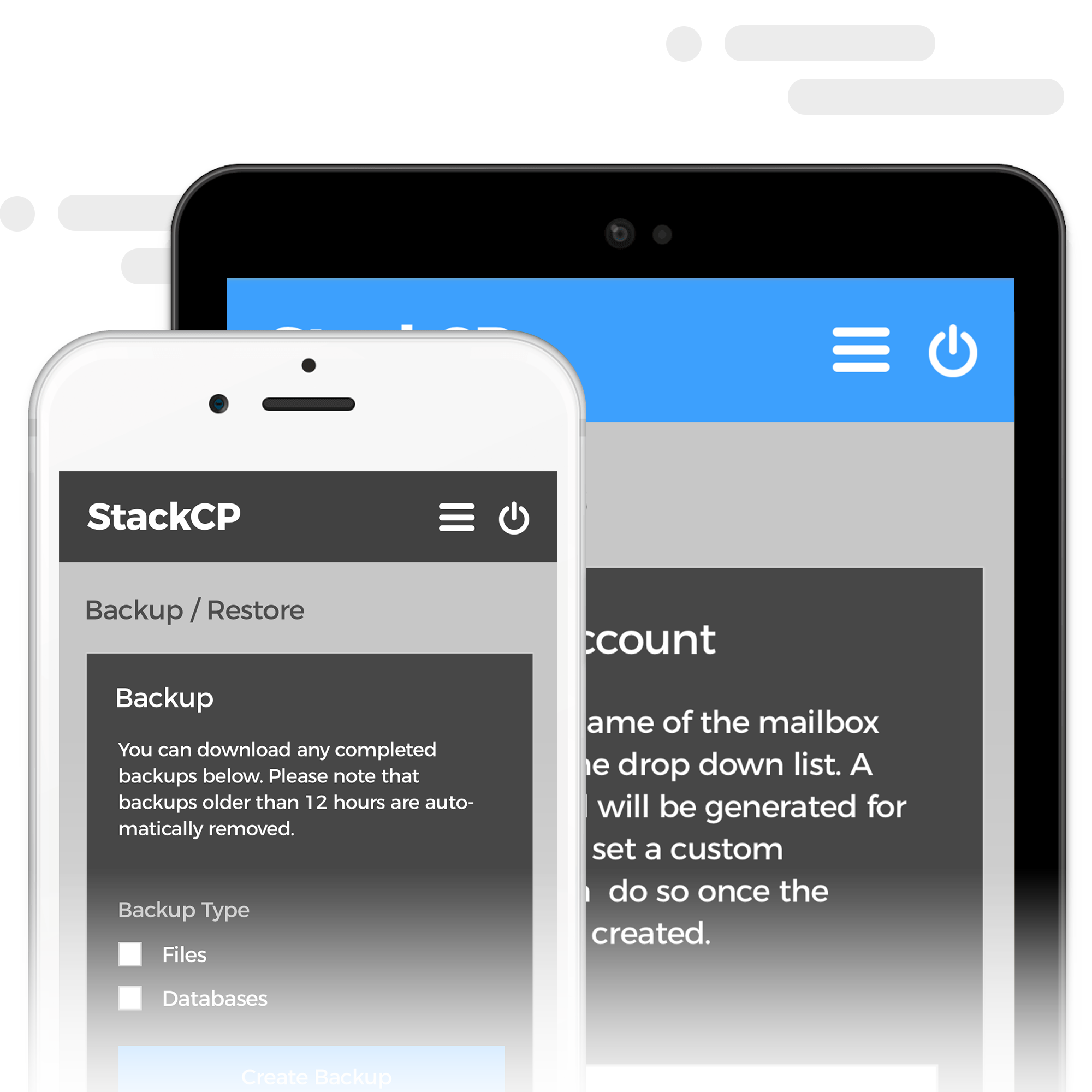 StackCP: a hosting control panel your clients will love!