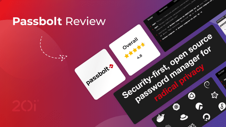 Passbolt Review (Plus How To Install And Get Started) - 20i®