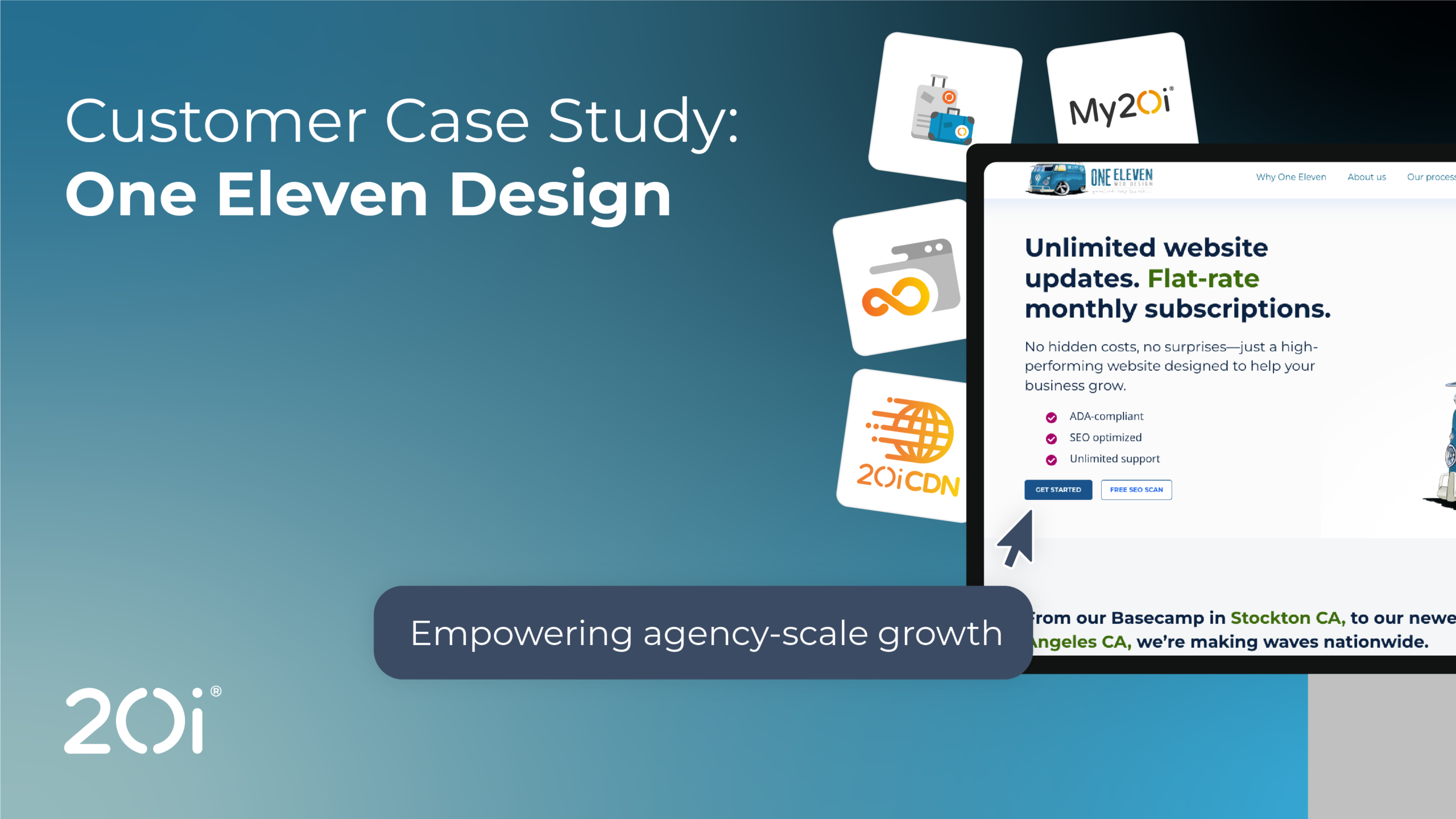 Customer case study: One Eleven Web Design - 20i®